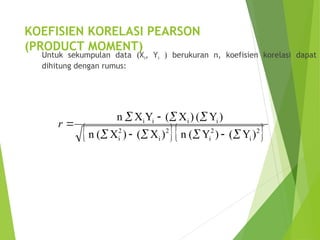 ANALISA KORELASI ( hubungan ) sederhana.ppt
