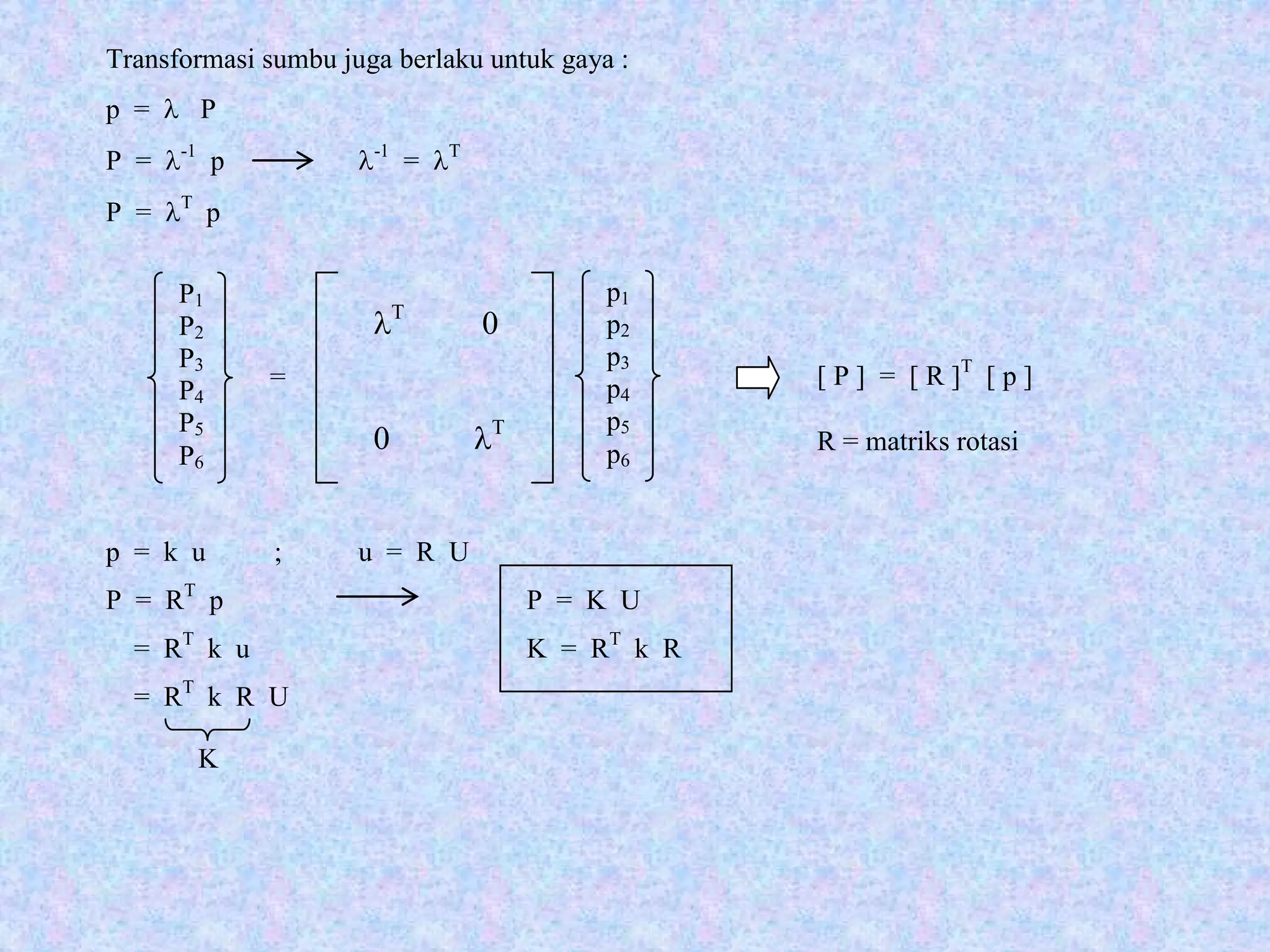 Analisa matriks | PDF