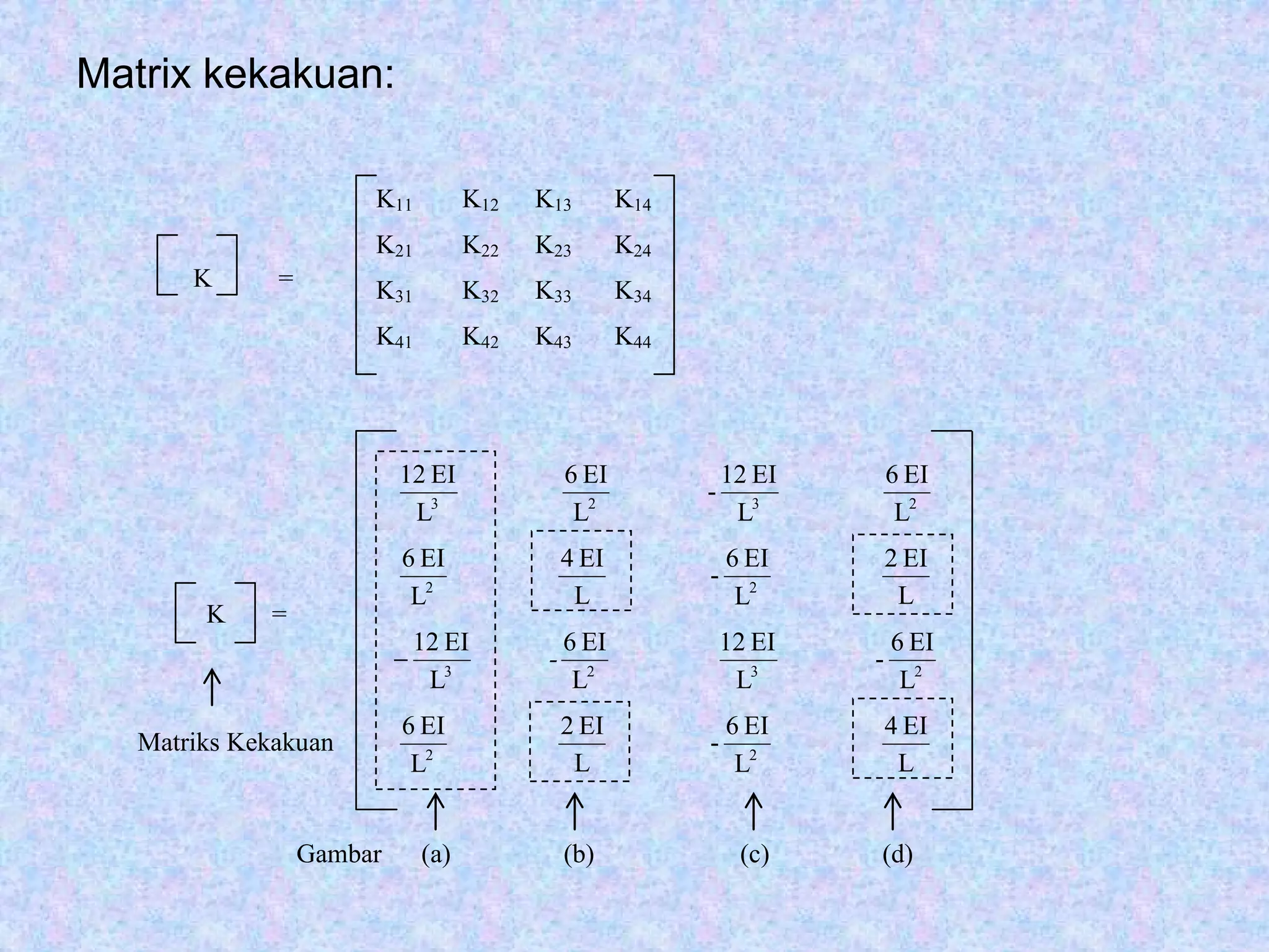 Analisa matriks | PDF