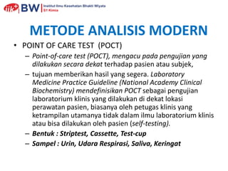 Analisa narkotika pada sampel klinik i | PPSX