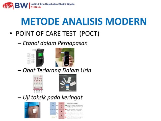 Analisa narkotika pada sampel klinik i | PPSX