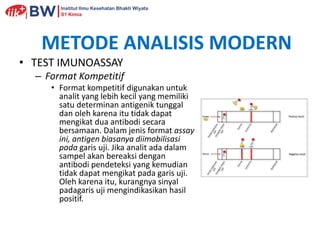 Analisa narkotika pada sampel klinik i | PPSX