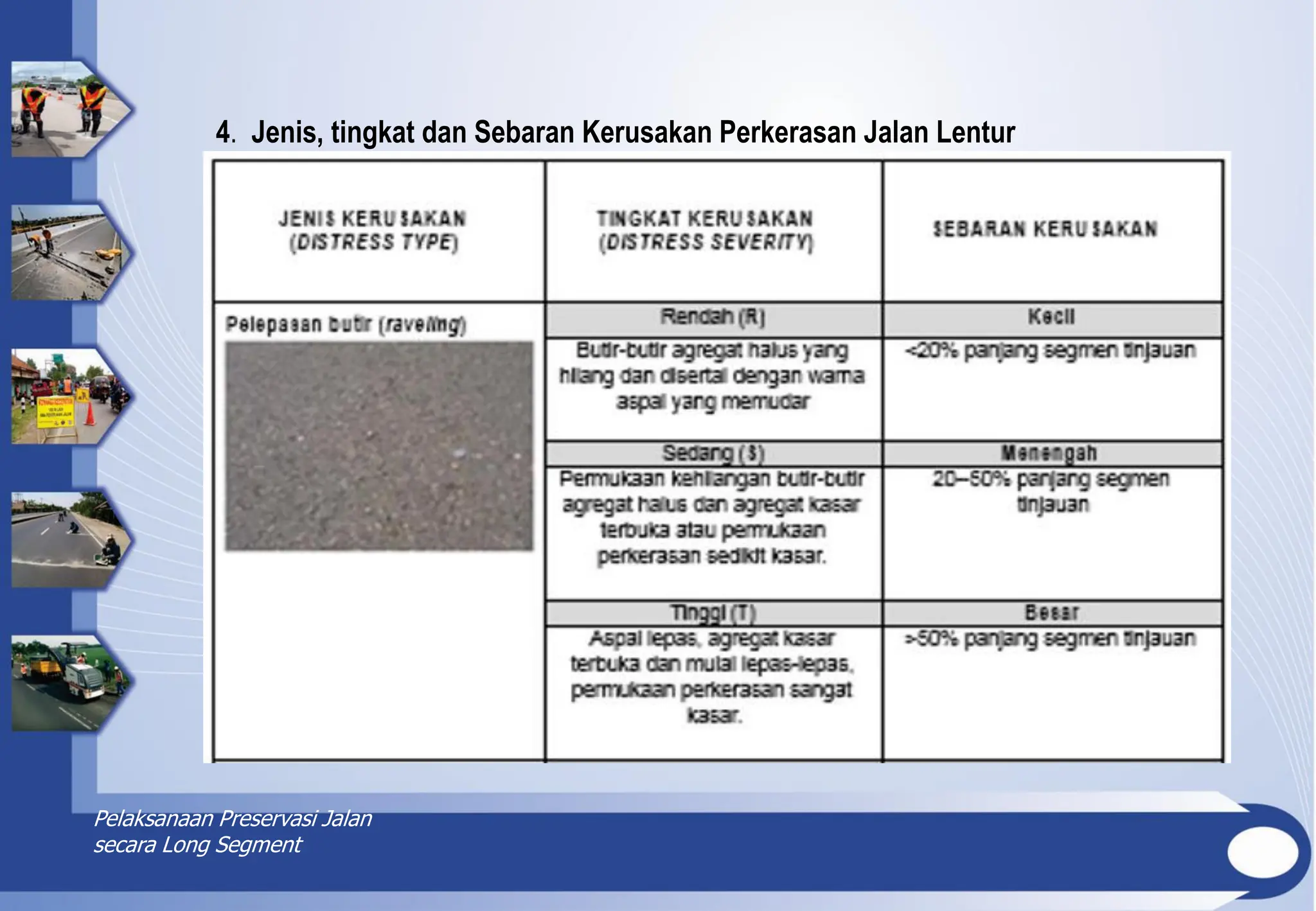 ANALISA PENCAPAIAN KEMANTAPAN JALAN DENGAN SISTEM KONTRAK LONGSEGMENT ...