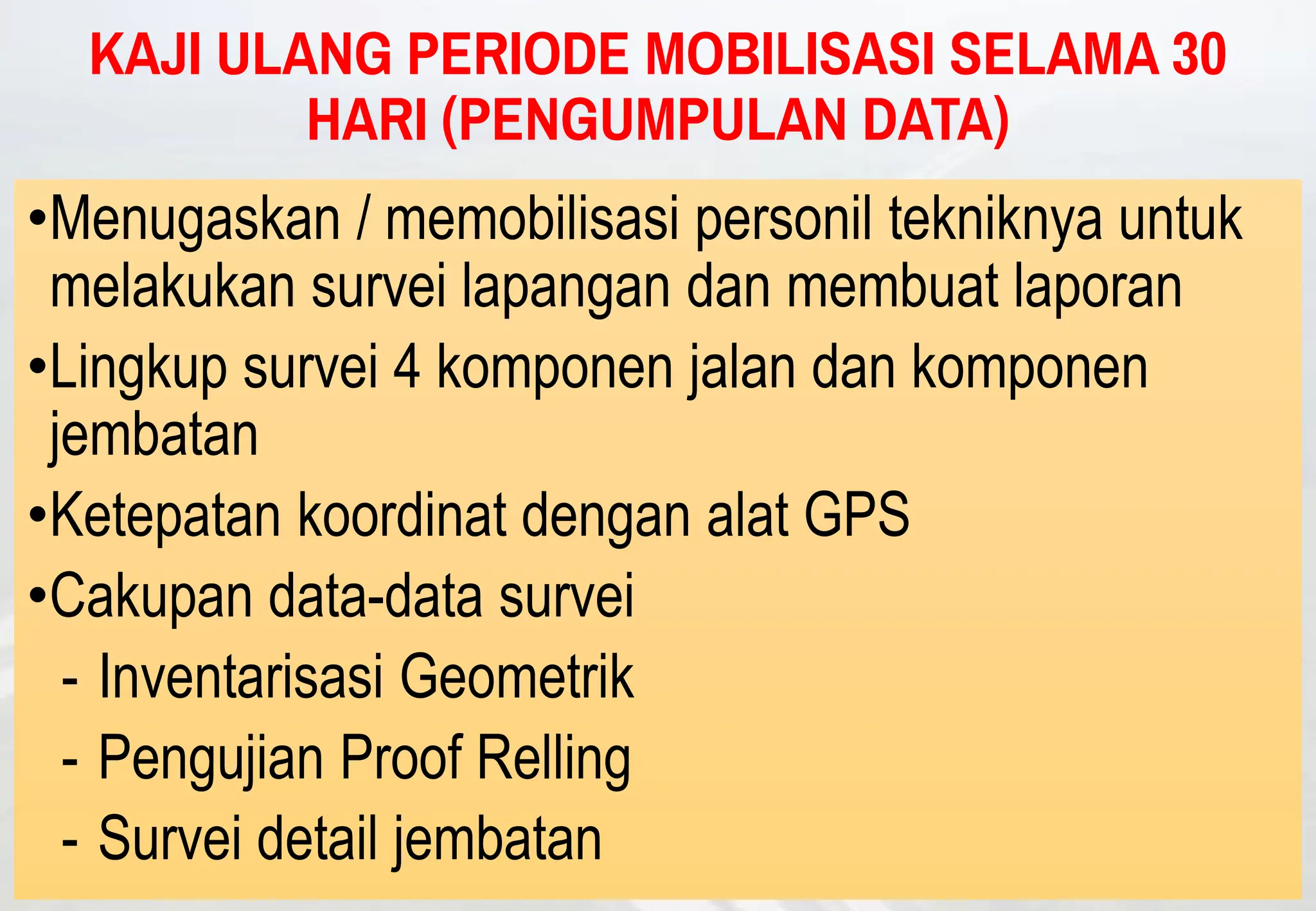 ANALISA PENCAPAIAN KEMANTAPAN JALAN DENGAN SISTEM KONTRAK LONGSEGMENT ...