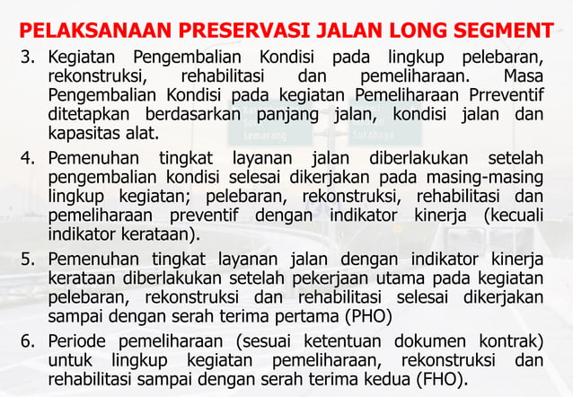 ANALISA PENCAPAIAN KEMANTAPAN JALAN DENGAN SISTEM KONTRAK LONGSEGMENT ...