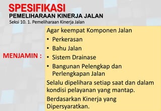 ANALISA PENCAPAIAN KEMANTAPAN JALAN DENGAN SISTEM KONTRAK LONGSEGMENT ...