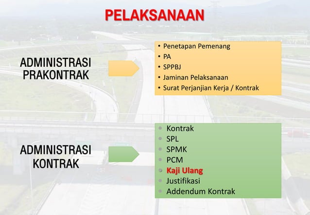 ANALISA PENCAPAIAN KEMANTAPAN JALAN DENGAN SISTEM KONTRAK LONGSEGMENT ...