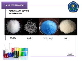 Analisa Pendahuluan dan Analisa Kualitatif | PPTX
