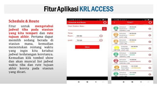 Analisa pengembangan sistem aplikasi krl access | PPT