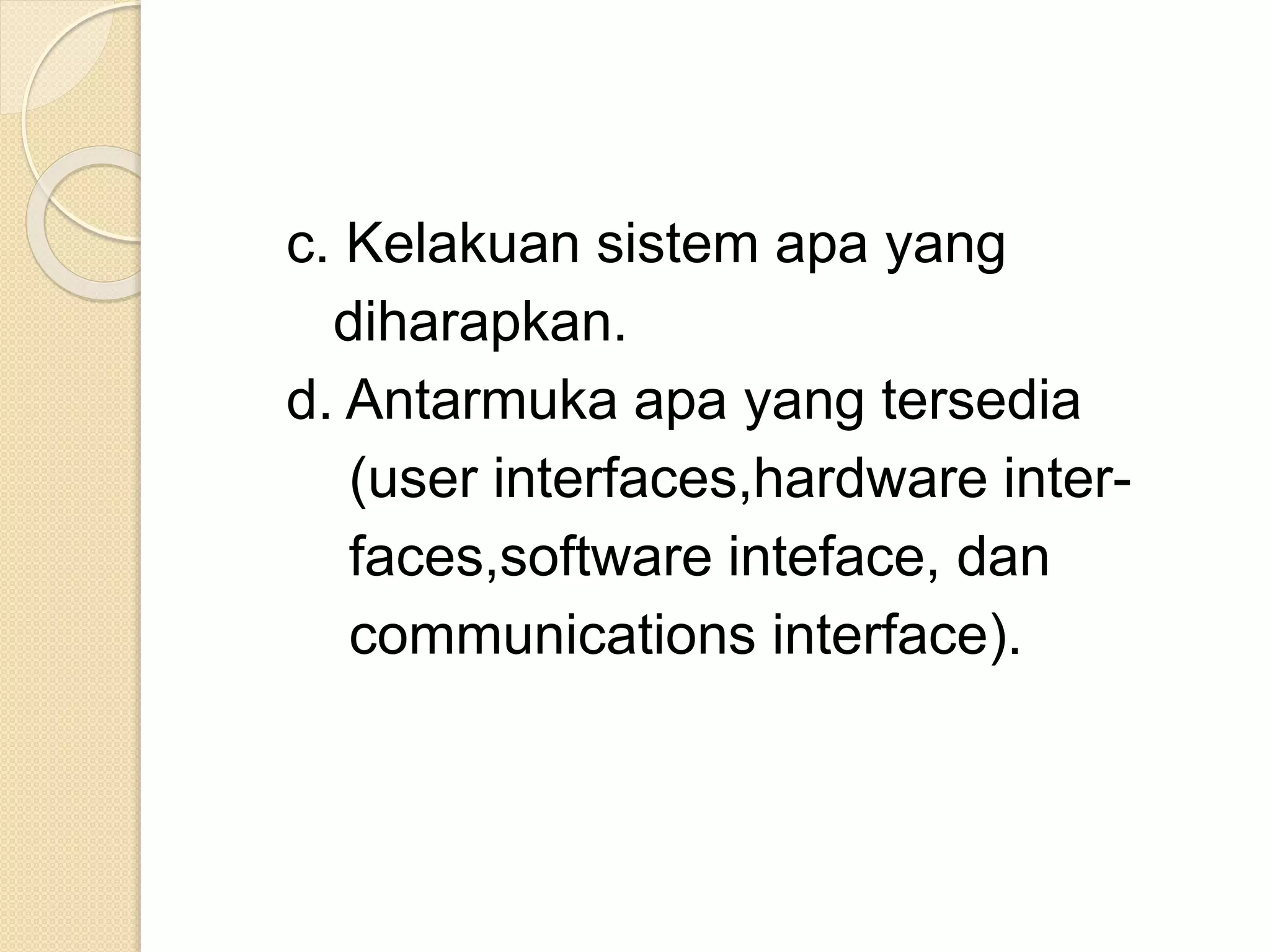 Analisa perangkat lunak | PPTX