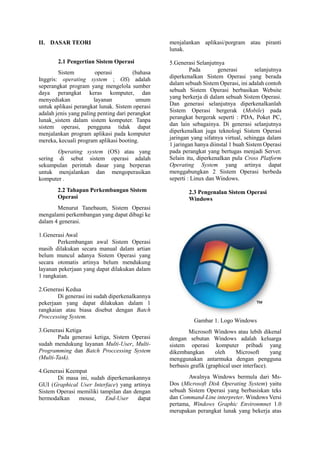 Analisa perbandingan antara windows 7 original dan non original | PDF