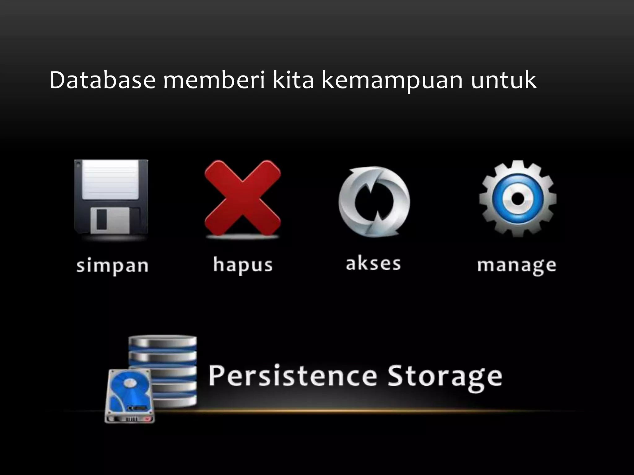 Analisa Perfomansi Database Sql Dan No Sql Pada Aplikasi Ppt