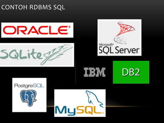 Analisa perfomansi database sql dan no sql pada aplikasi | PPT