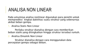 Analisa pushover kelompok 3 | PPTX