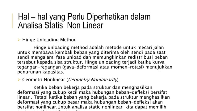 Analisa pushover kelompok 3 | PPTX