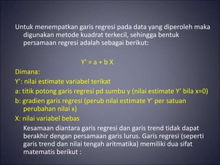 Analisa Regresi Korelasi Sederhana.ppt