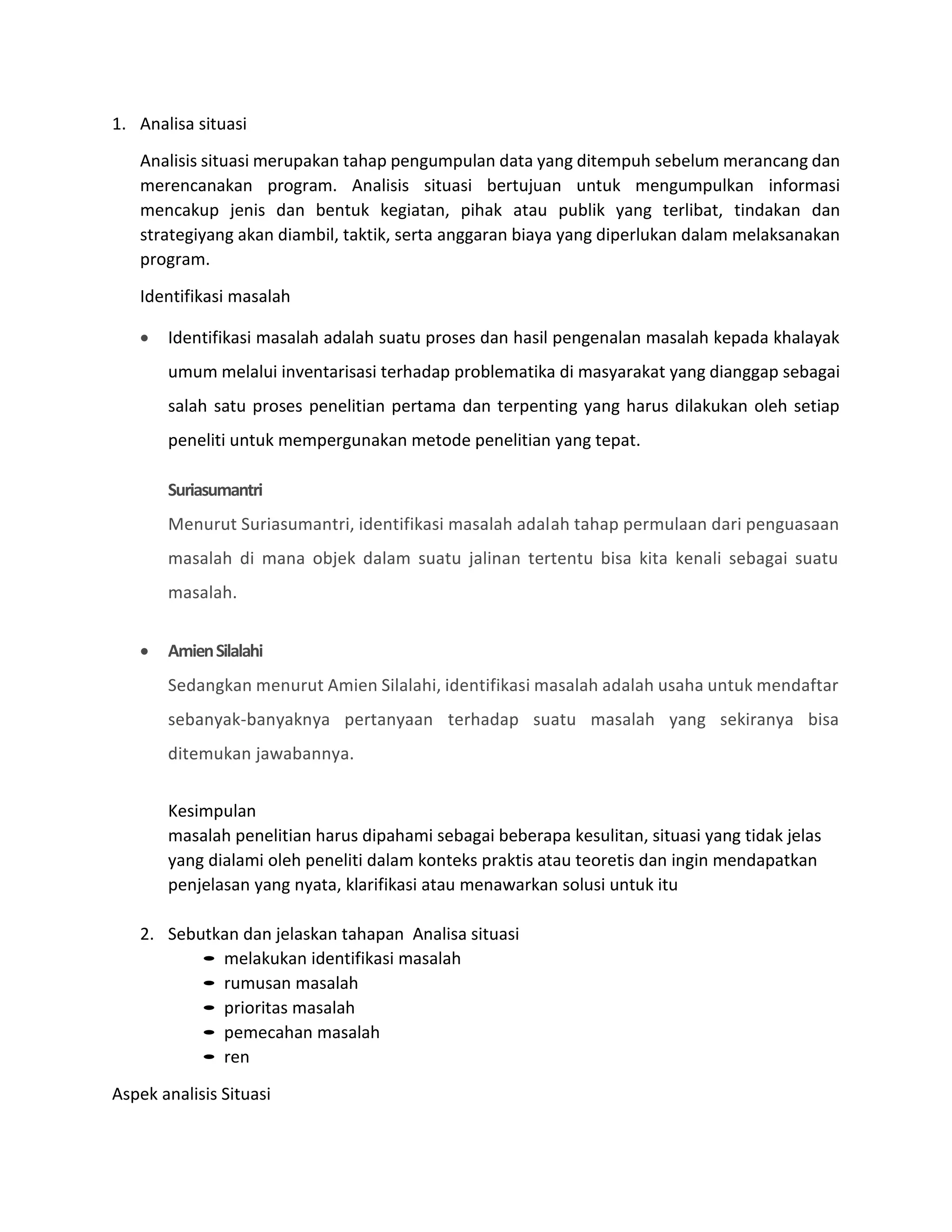 Analisa situasi dan identifikasi masalah UMJ Kel 1.docx