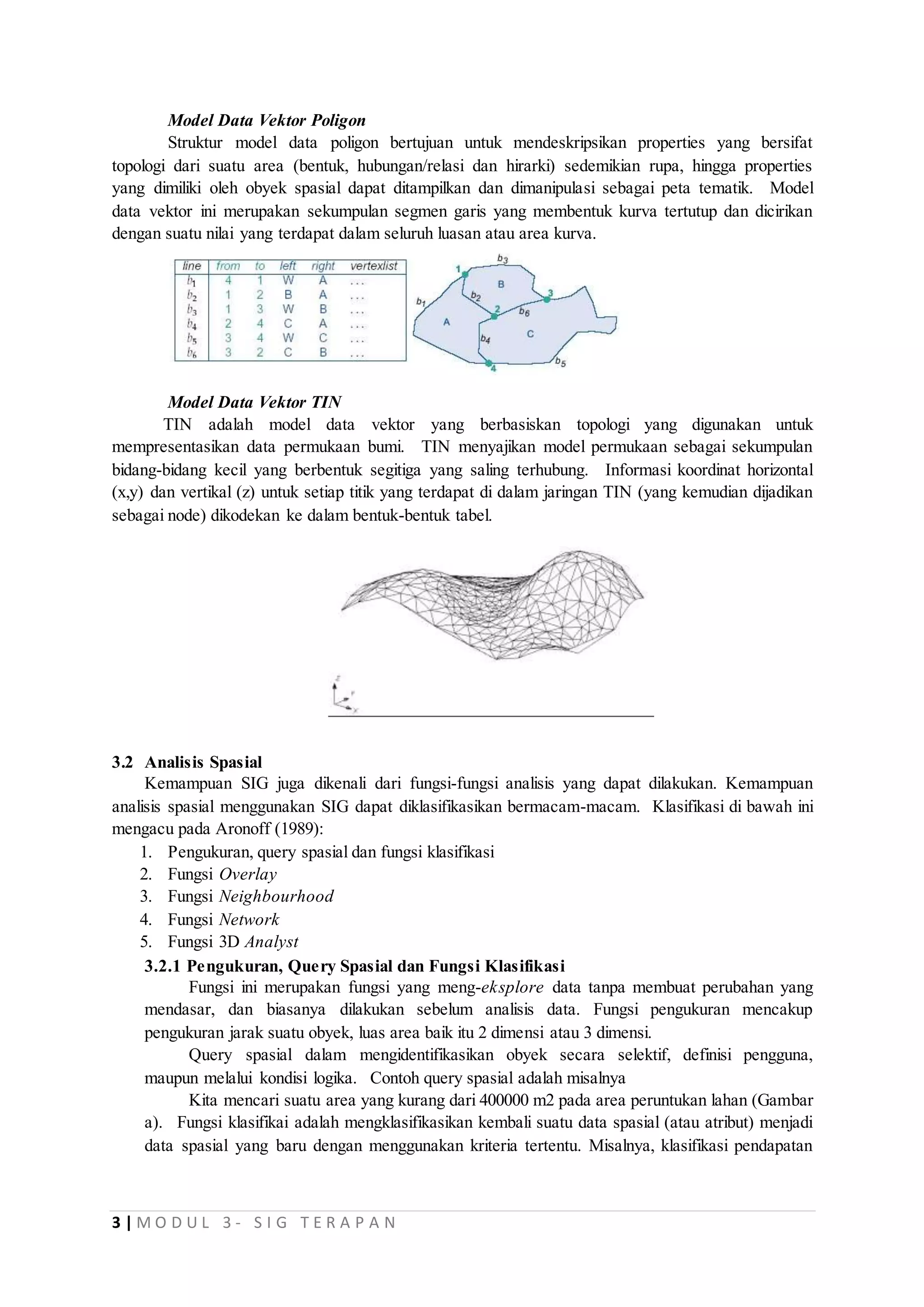 Analisa spasial -_vektor | DOCX