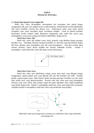 Analisa spasial -_vektor | DOCX