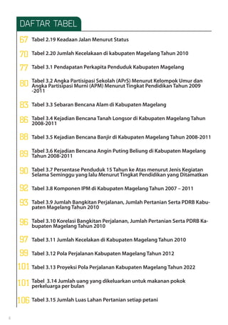 Analisa Studio Wilayah; Kabupaten Magelang | PDF