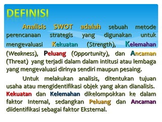 Analisa swot | PPT