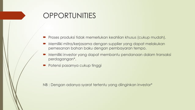 ANALISA SWOT - PT AGRI INDO TROPICA.pptx