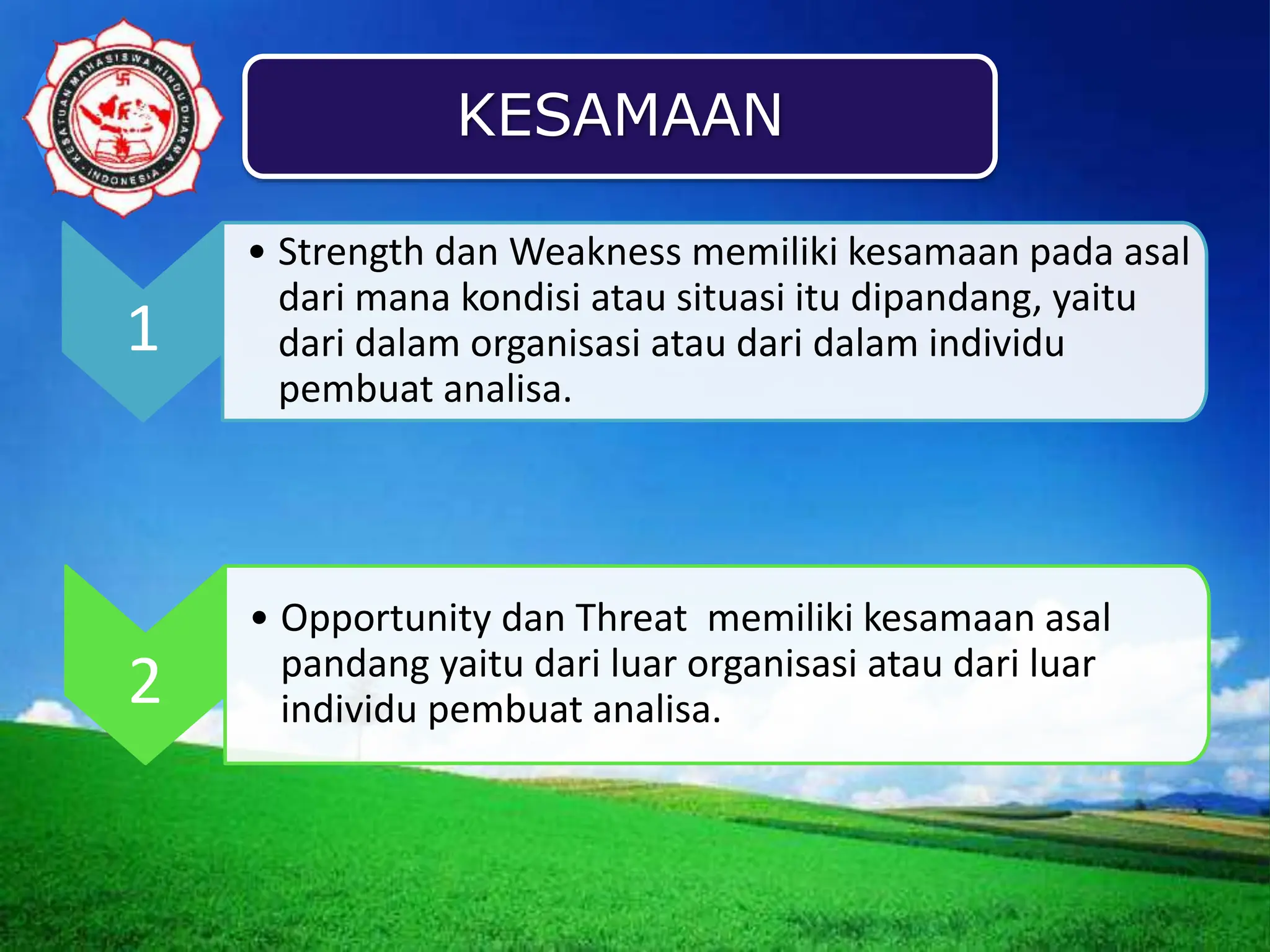 Analisa SWOT NO.10.pptx- Training Of Trainer KMHDI | PPTX