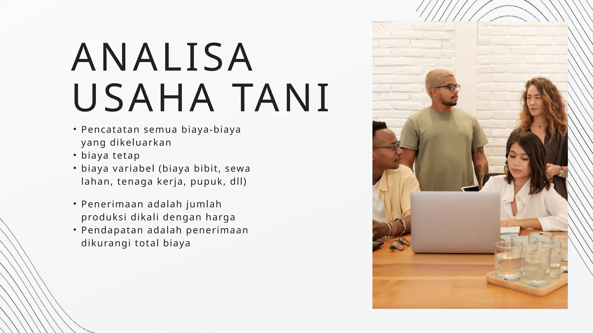 Presentasi Analisa usaha tani padi sawah | PPTX