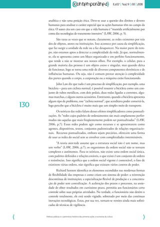 Análise da Teoria Ator-Rede (TAR) e sua relação com os paradigmas de ...