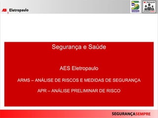 Analise de riscos_nr10 | PPS