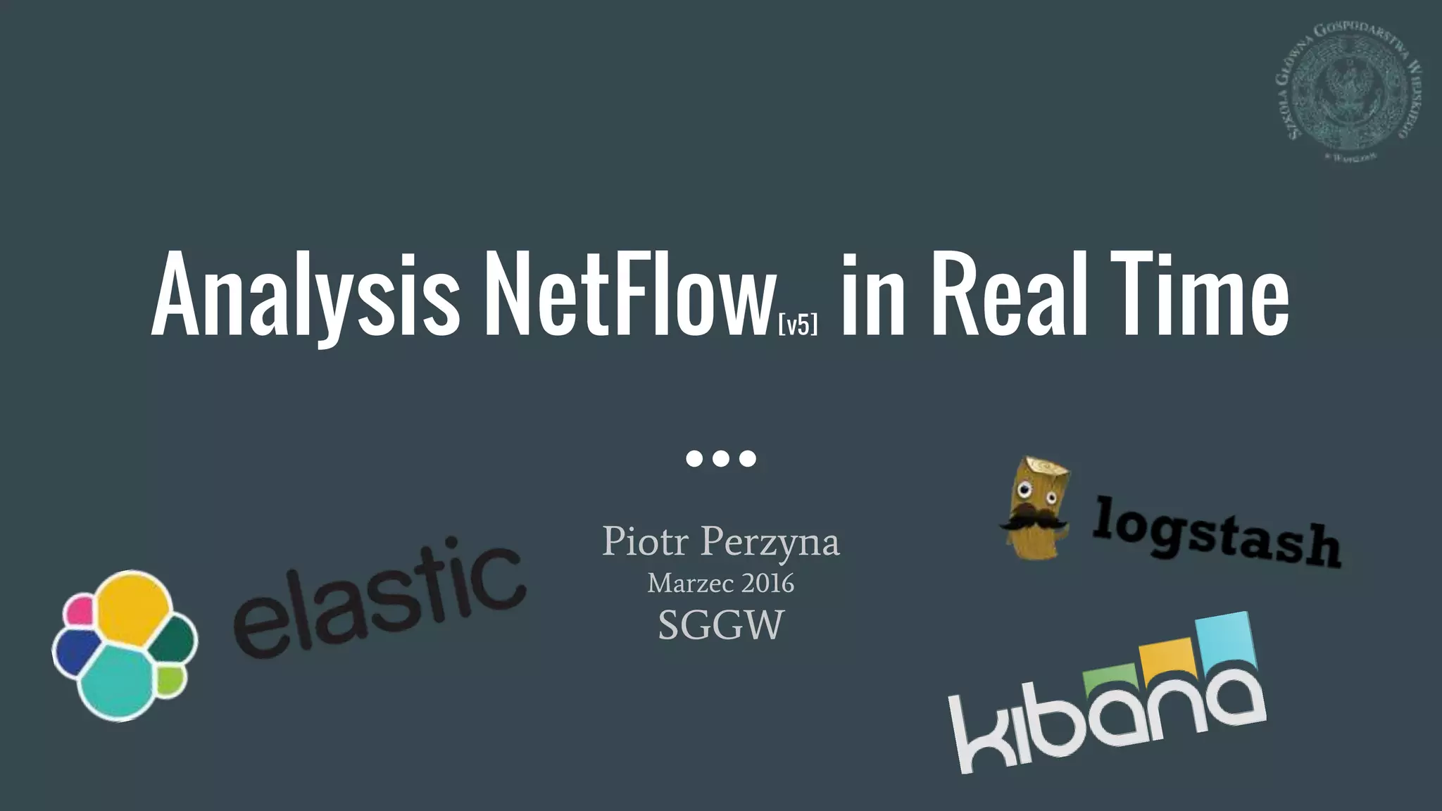Analise NetFlow in Real Time | PPTX | Computer Networking | Computing