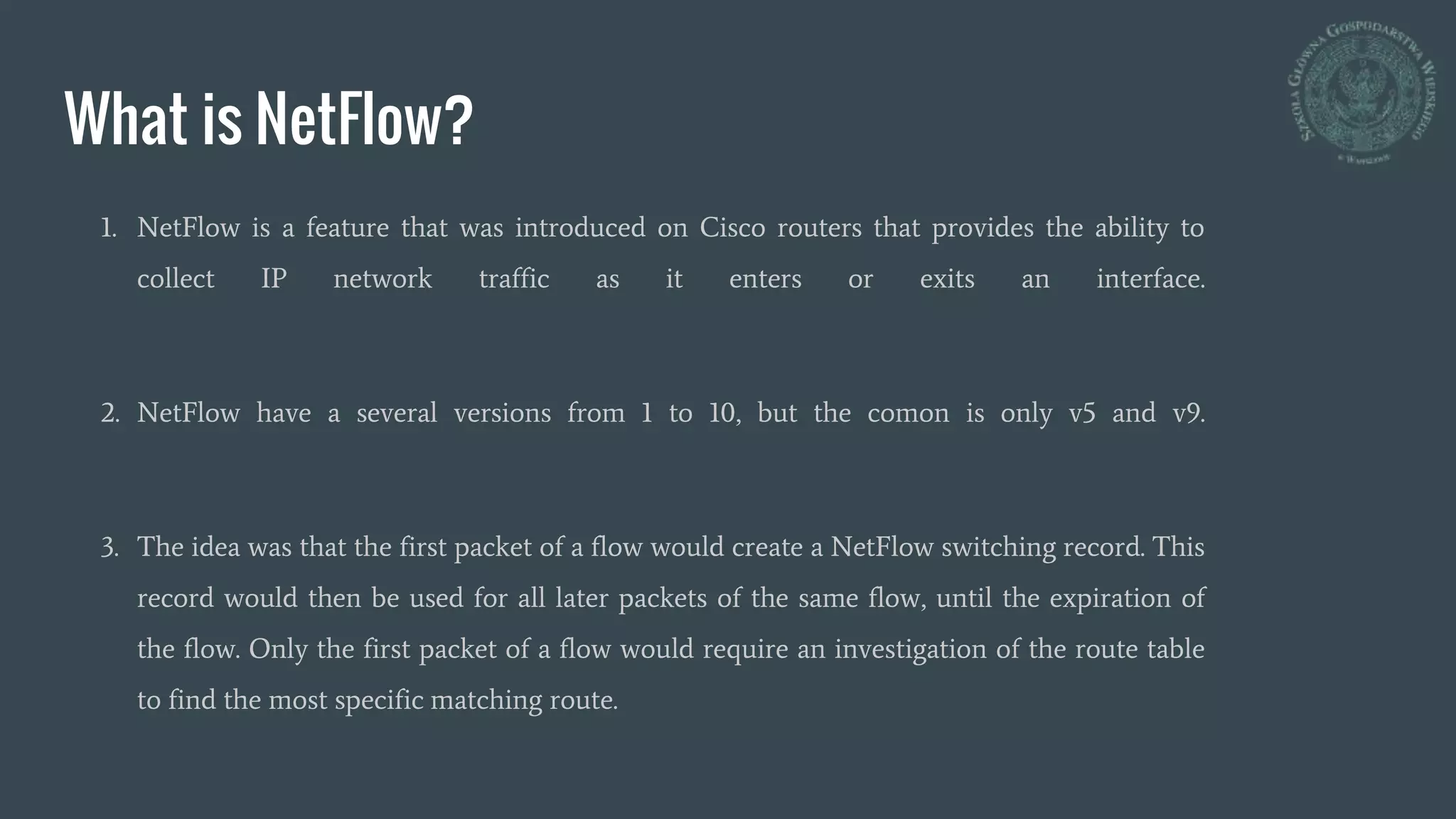 Analise NetFlow in Real Time | PPTX | Computer Networking | Computing