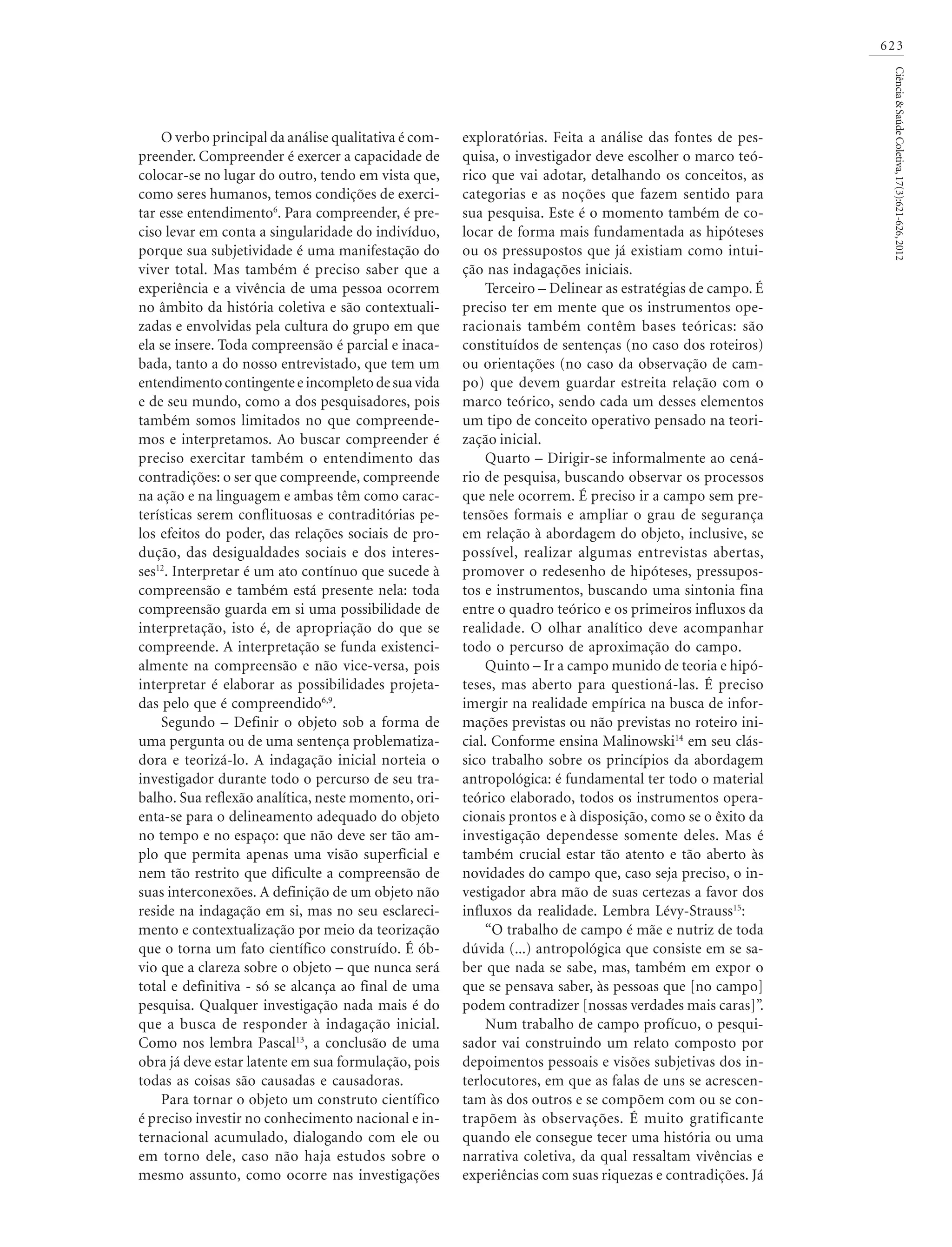 Analise qualitativa minayo (1) | PDF