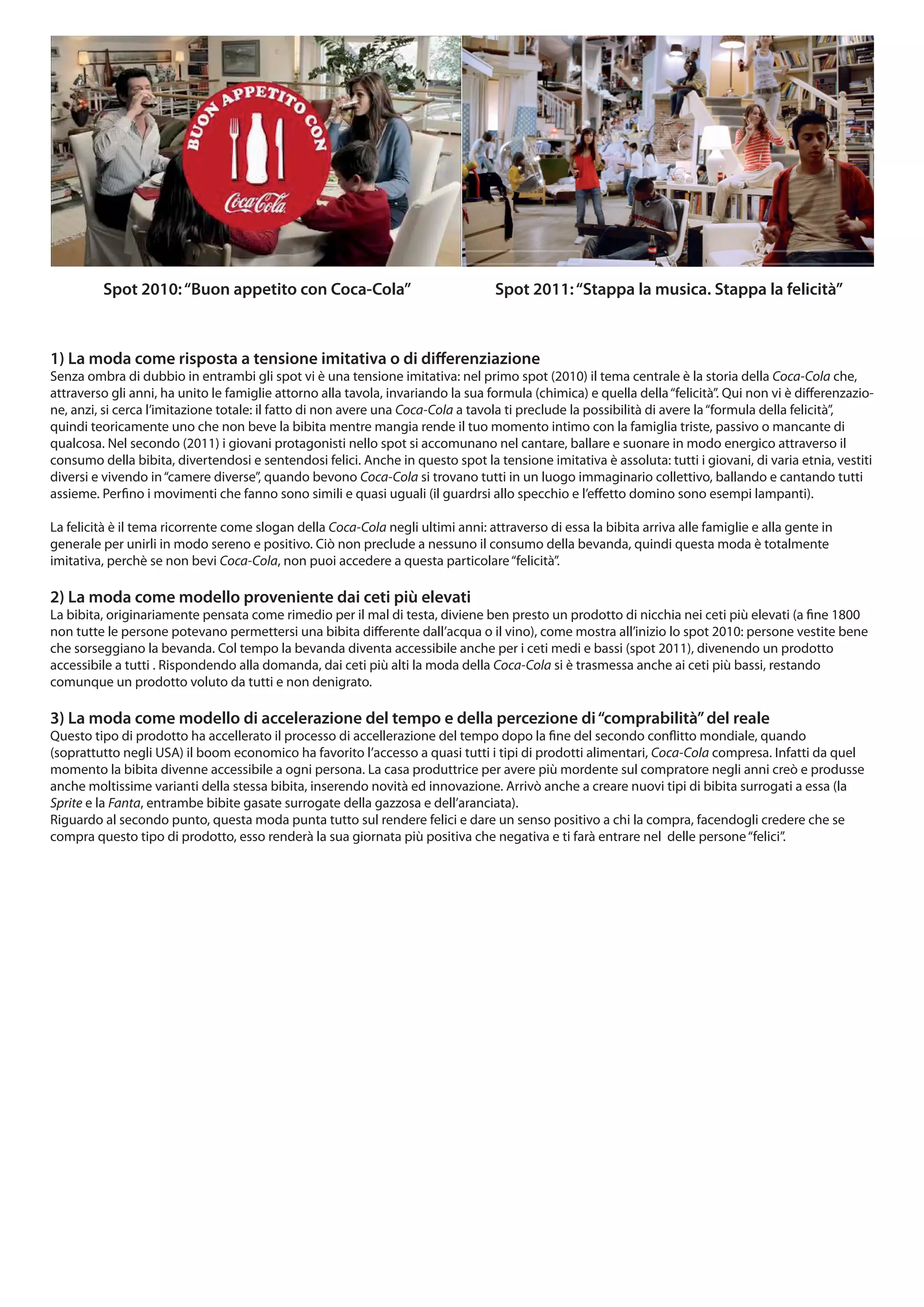 Analisi Coca-Cola | PDF