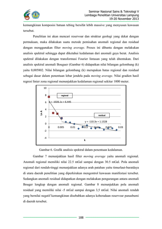 Analisi data gravity untuk menentukan struktur bawah permukaan | PDF