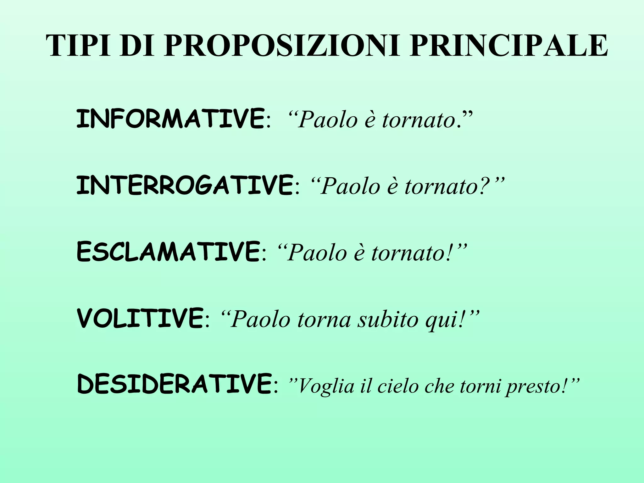 Analisi del periodo | PPT