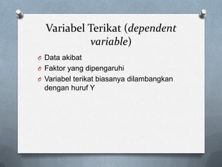 Analisis data kuantitatif (rendra) | PPTX