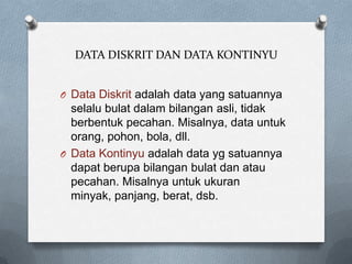 Analisis data kuantitatif (rendra) | PPTX