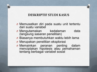 Analisis data kuantitatif (rendra) | PPTX