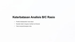 Analisis-BC-Rasio sebagai dasar investasi | PPTX
