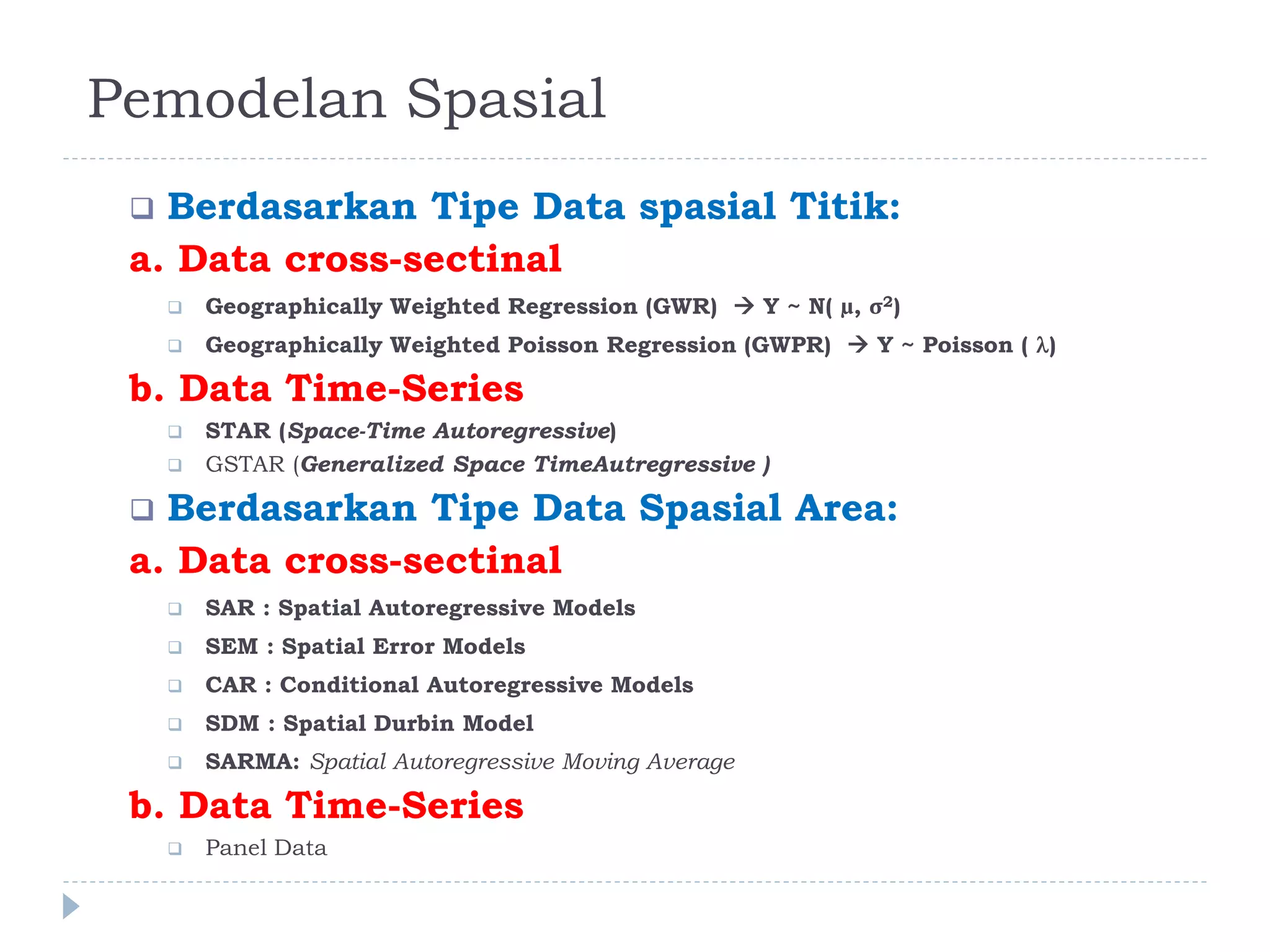 Analisis data-spasial | PPT