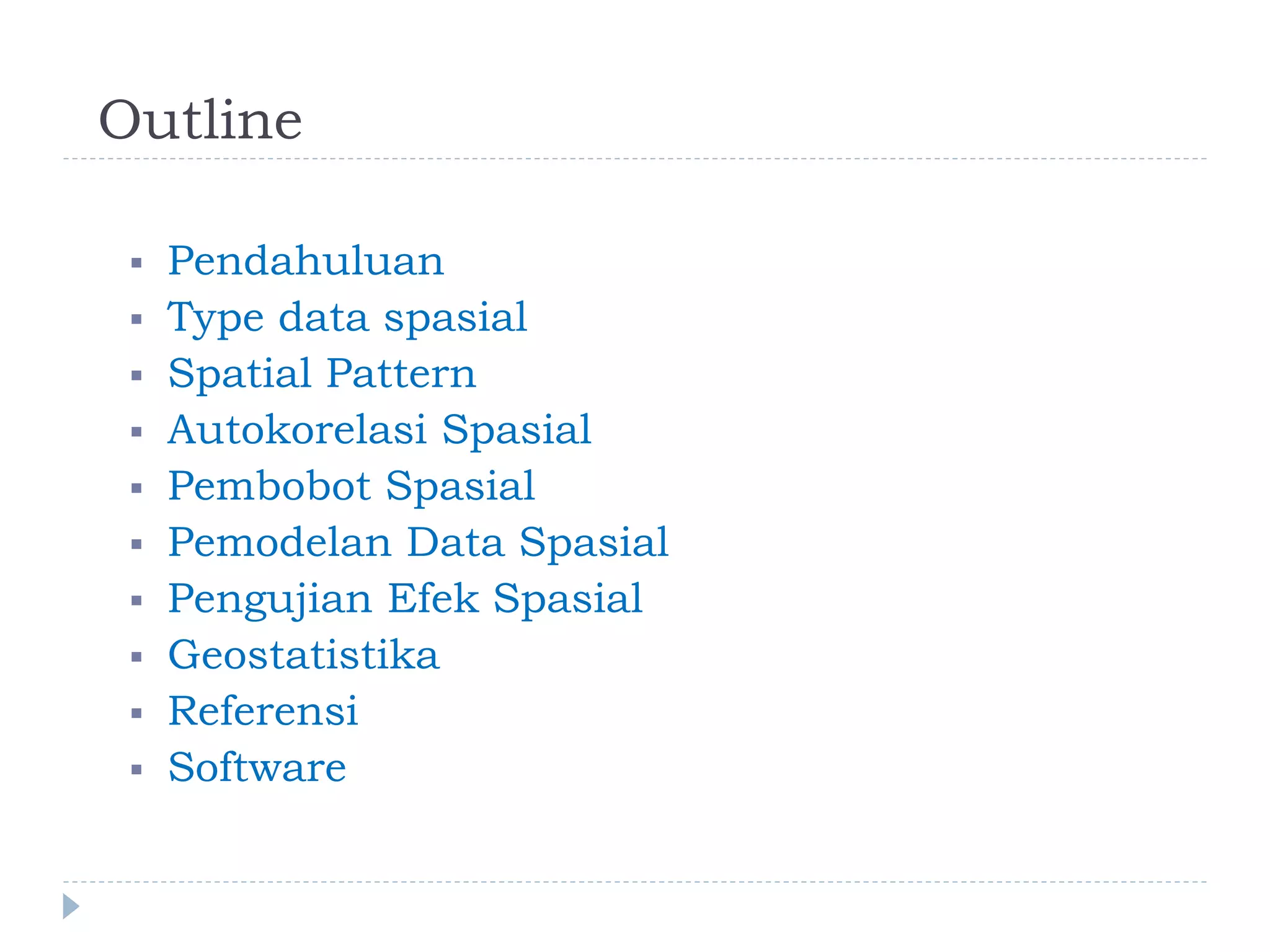 Analisis data-spasial | PPT