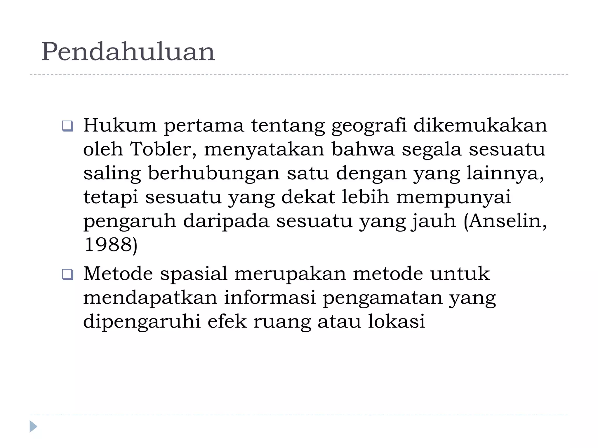 Analisis data-spasial | PPT