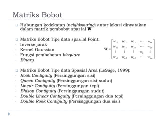 Analisis data-spasial | PPT
