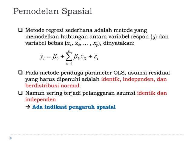 Analisis data-spasial | PPT