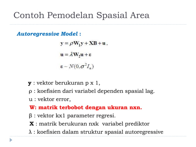 Analisis data-spasial | PPT