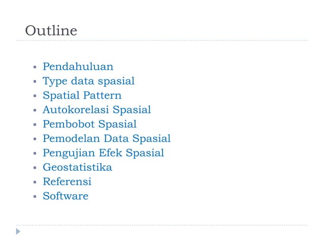 Analisis data-spasial | PPT
