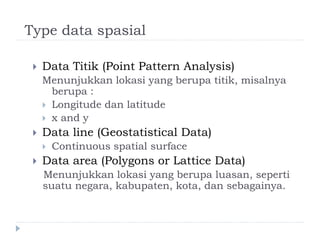 Analisis data-spasial | PPT
