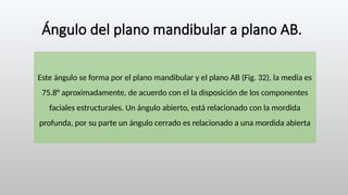 Analisis de Kim cefalometria usada en ortodoncia | PPTX