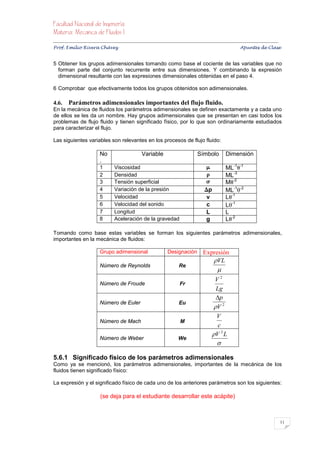 Analisis dimensional-similitud | PDF